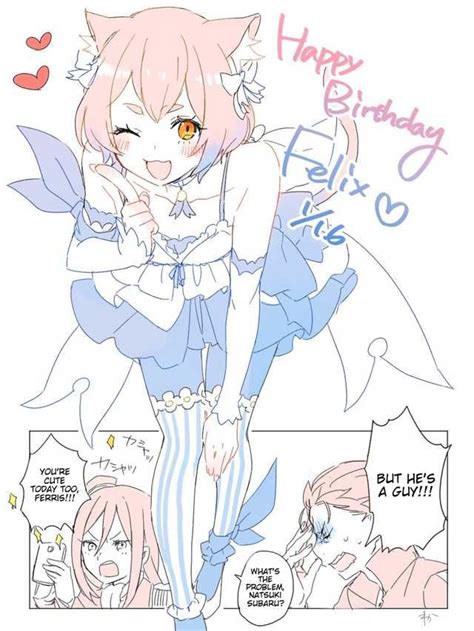 Re Zero Imgur Re Zero Felix Re Zero Reinhard Felix Argyle Drawing