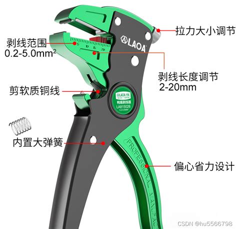 鸭嘴剥线钳使用方法鸭嘴剥线钳后面的调节螺丝怎么拧 Csdn博客