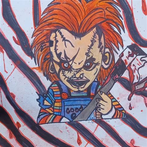 Chucky Drawings In Pencil