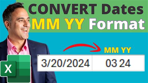 Convert Dates To Mm Yy Format In Excel Quick Formatting Tips Myexcelonline