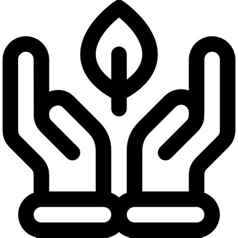 Leaf Basic Rounded Lineal Icon