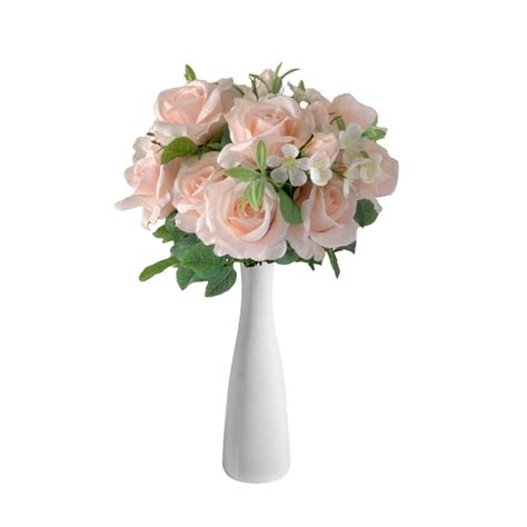 Buquê de Rosas Flores Artificiais
