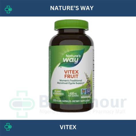 Buy NATURES WAY VITEX FRUIT 400MG X 320 CAPSULES
