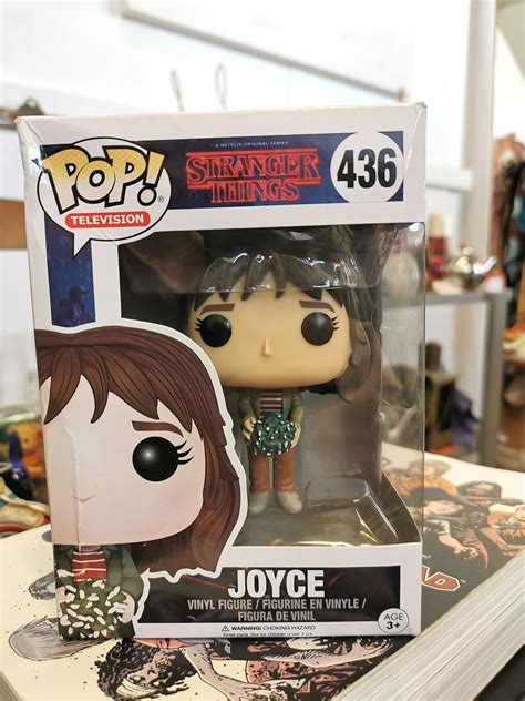 Stranger Things Funko Pop Joyce Vintage Recycled