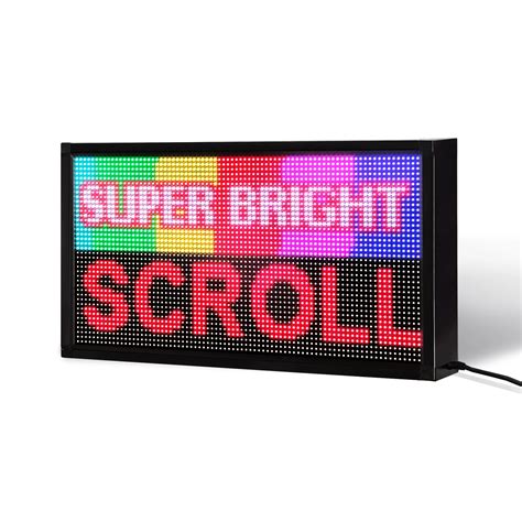 VEVOR Led Sign 40 X 15 Digital Sign Full Color Color Indoor With High