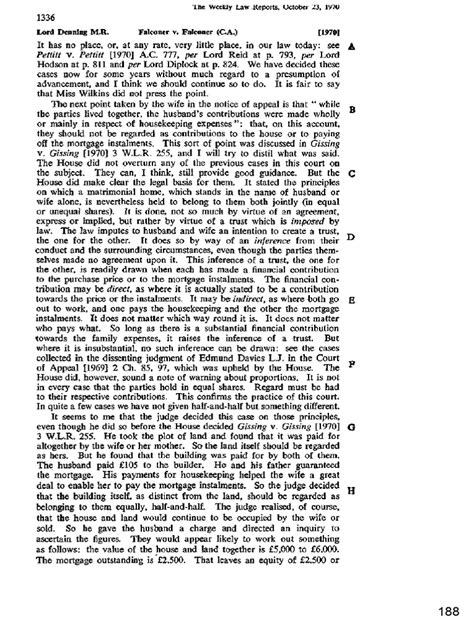 Pettitt V Pettitt 1970 Ac 777 Per Lord Reid At P 793 Per Lord