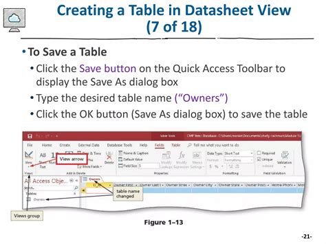 M0dule 1 Ms Access Databases And Database Objectspdf