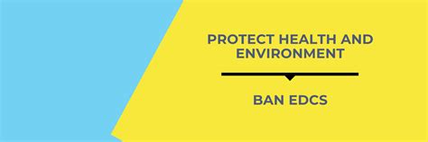 Eu Roadmap On Edcs Does Not Emphasize Exposure Reduction Hej Support