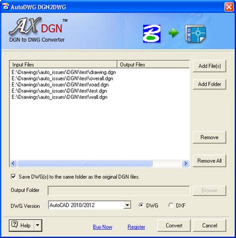 AutoDWG DGN To DWG Converter