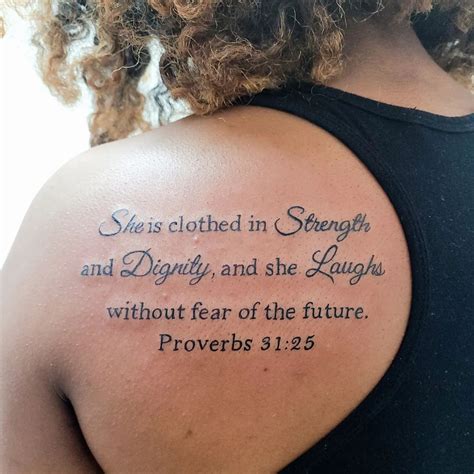 Bible Verse Tattoos On Shoulder
