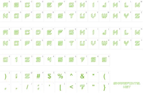 Blocky Letters Font Download Free