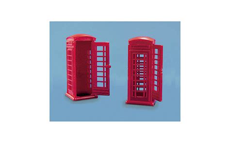 Peco Model Scene 5006 Telephone Boxes Ooho Scale Aurora Trains