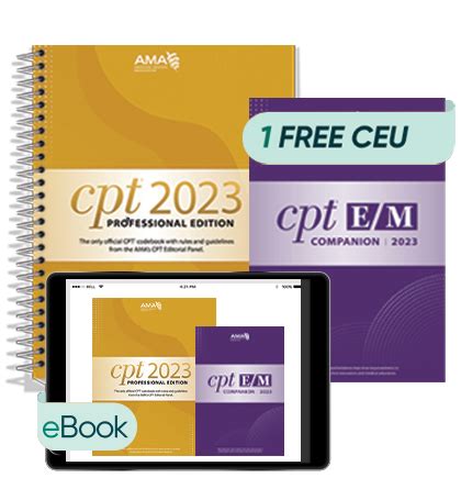 AMA CPT Professional Code Book Print EBook AAPC
