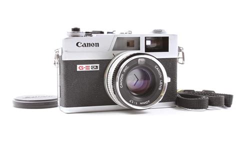 Used Canon Canonet QL GIII Mm Film Camera W New Light Seals NR MINT Green Mountain Camera