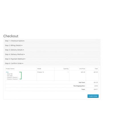 OpenCart Conditional Options Dependent Options