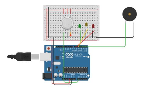 Circuit Design Gas Senser 63711534 Tinkercad