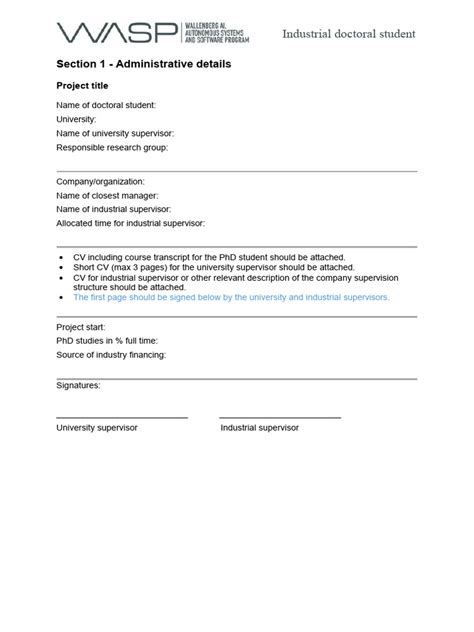 Template Wasp Industrial Phd Download Free Pdf Doctor Of Philosophy