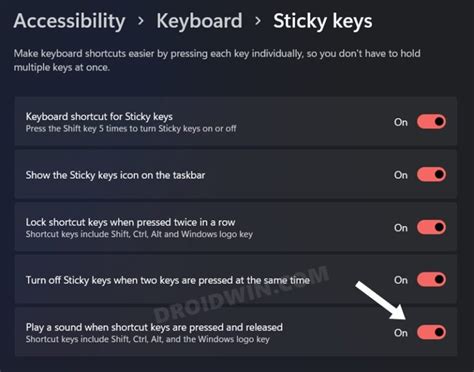 Keyboard Producing Beeping Sound When Pressed Fix DroidWin