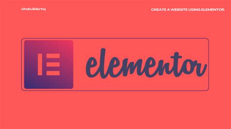 build a website using elementor page builder step by step