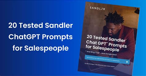 How To Use Chatgpt Prompts For Sales Sandler Minnesota Posted On The