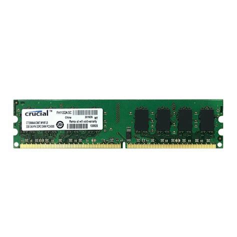 2gb Ddr2 Ram Memory 667mhz Pc2 5300 Ecc Dimm 240 Pins For Intel Desktop