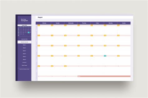 Google Sheet Monthly Productivity Planner Spreadsheet Template The
