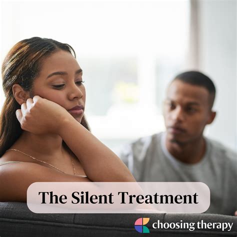 Silent Treatment Signs And What To Do About It