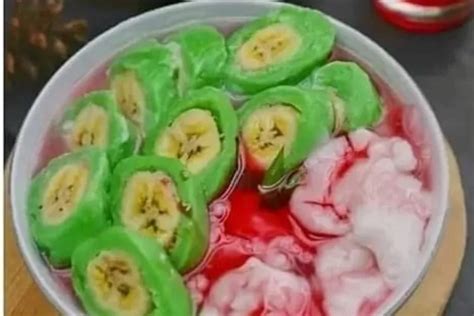 Resep Es Pisang Ijo Lezatnya Makanan Tradisional Yang Menyegarkan