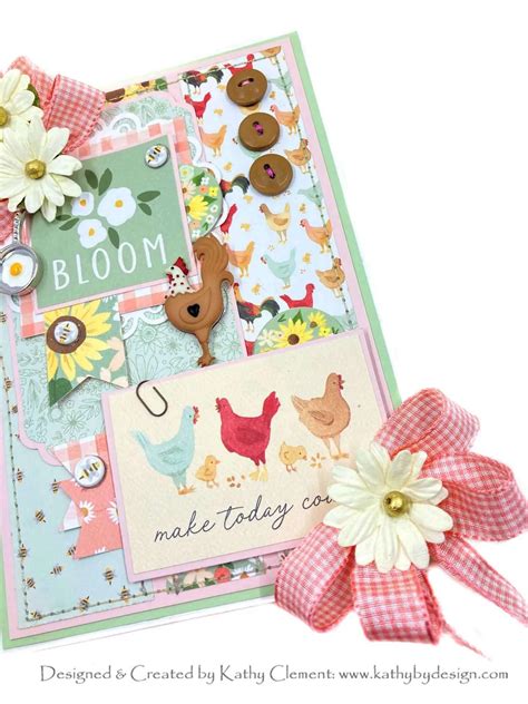 Carta Bella Homemade Chicken Scratch Card Tutorial Kathy By Design