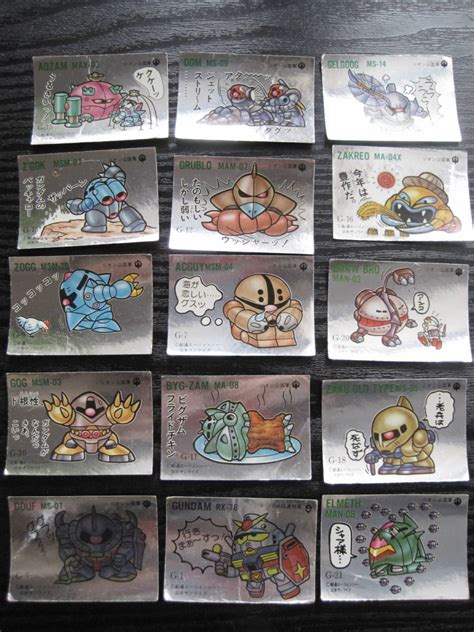 Yahooオークション Sdガンダム シール 15枚初代ガンダム イラスト