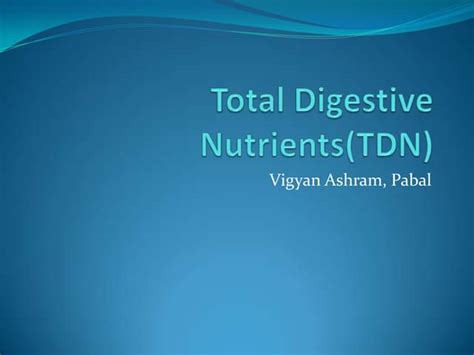 Fat Digestion And Metabolism In Ruminants Ppt