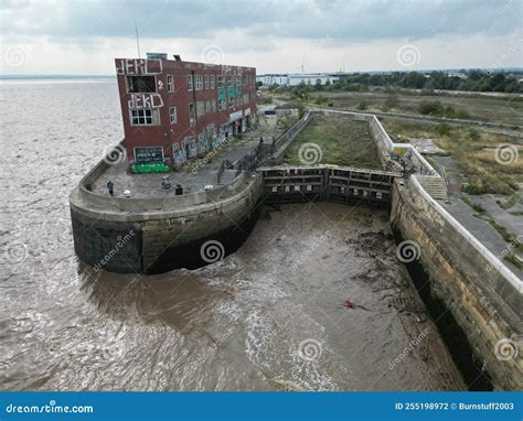 St Andrews Dock Trawler Dock Derelict Buildings Derelict Landmark And