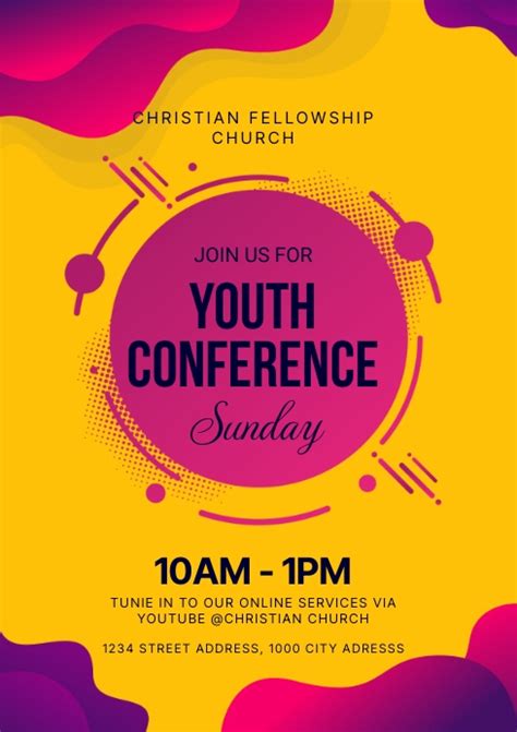 Youth Service Template Postermywall