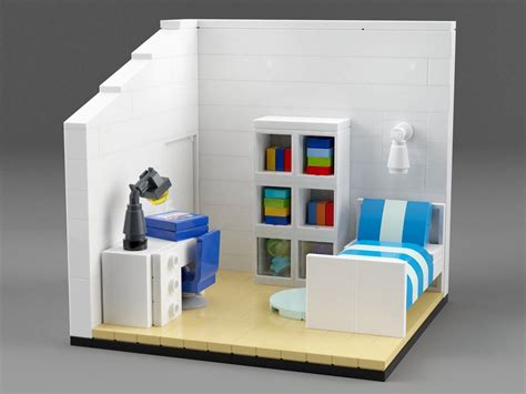 Family house interior | Lego house ideas, Lego furniture, Lego room