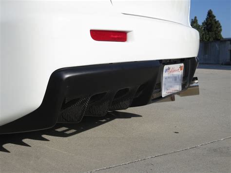 Single Exit Rear Diffuser Mitsubishi Lancer Evolution Forum