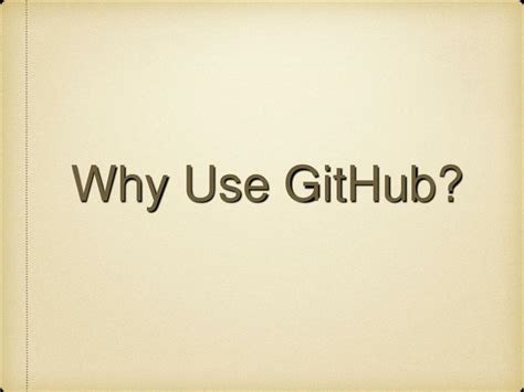 ppt github powerpoint presentation free download id 6048047