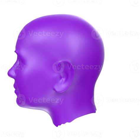 3d Rendering Of Human Bust 18065991 Png