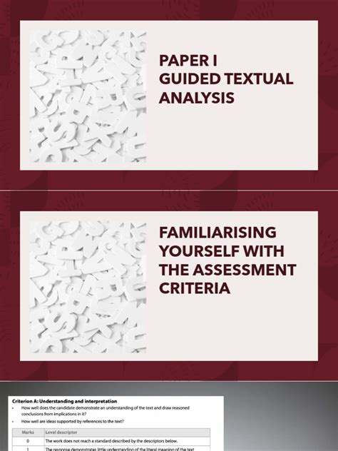 Paper1 Guided Literary Analysis Pdf Essays Poetry