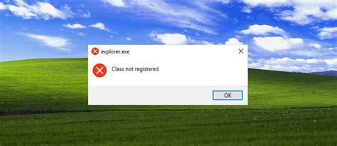 Fix Explorerexe Class Not Registered Error In Windows 10 New Scitech
