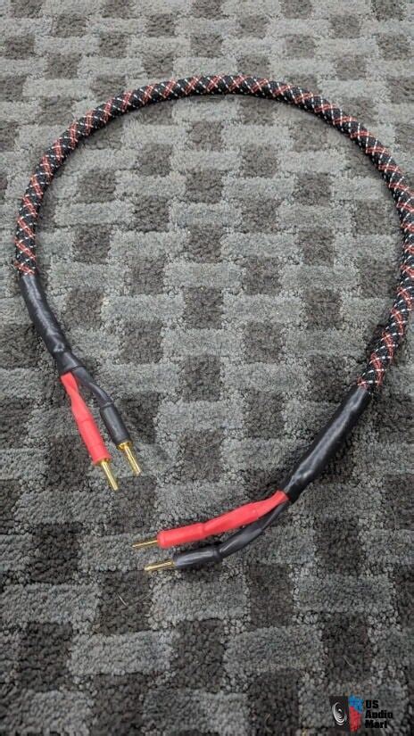 Rectangular OCC Copper Center Speaker Cable 3 Long For Sale US Audio Mart