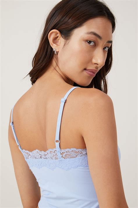 Soft Lounge Lace Trim Cami