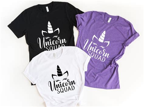 Unicorn Squad Shirt Unicorn Birthday Shirt T For Unicorn Lover