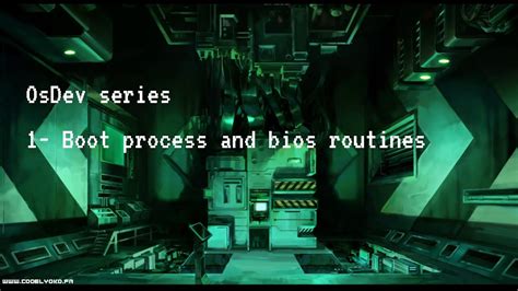 Osdev 1 The Boot Process And Bios Routines Youtube