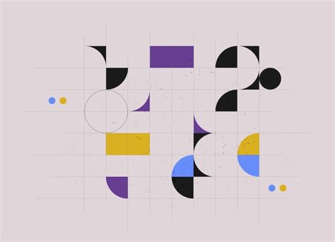 Premium Vector Flat Vector Minimal Geometric Background Dynamic Shapes Composition Eps10 Vector