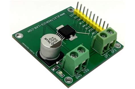 6a H Bridge With Pwm Dir Input And Spi Interface Electronics