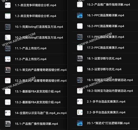 亚马逊fba运营实操课 网盘下载 A姐分享