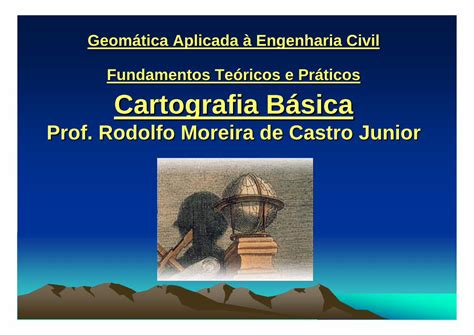 Pdf Geomática Aplicada à Engenharia Civil Fundamentos Teóricos