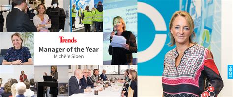 Michèle Sioen Wins Award Manager Of The Year Sioen Industries