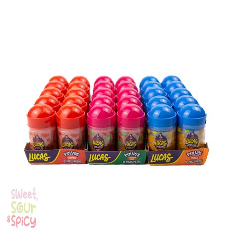 Lucas Polvos 10 Pieces Sweet Sour And Spicy