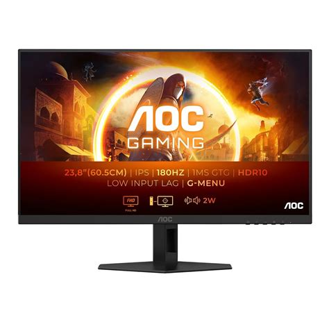 Aoc 24g4xe 24 Ips Full Hd 180hz 1ms Gaming Monitor Laptops Direct